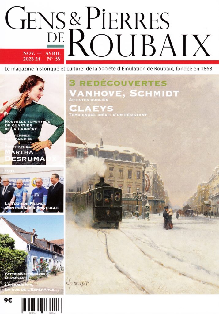 Magazine Gens et Pierres de Roubaix – Société d'émulation de Roubaix